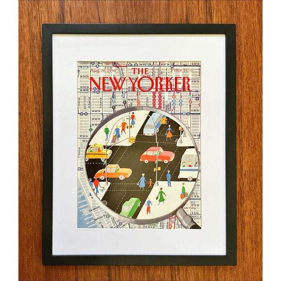 The New Yorker | Art | Framed 99 New Yorker Magazine Cover Aug 20 Kathy ...
